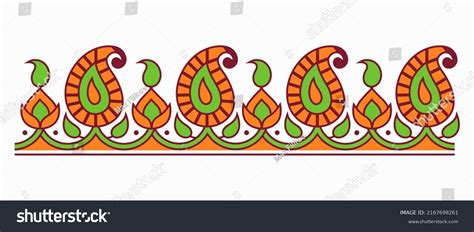 Indian Paisley Seamless Pattern Buta Boteh Stock Vector Royalty Free