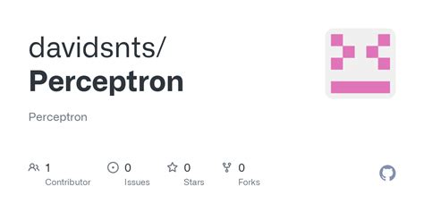 Github Davidsntsperceptron Perceptron