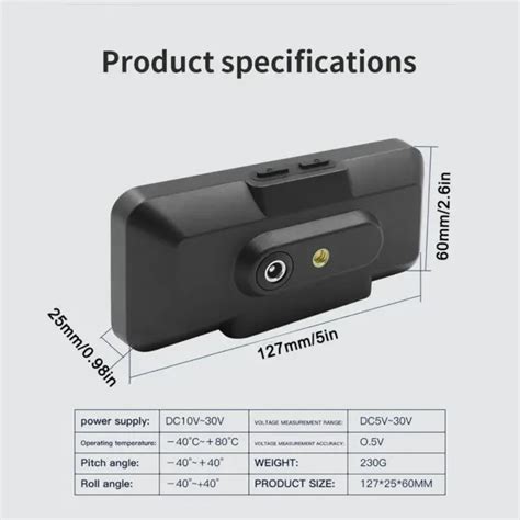 Gps Off Road Digital Inclinometer Guage Tilt Indicator Angle Level