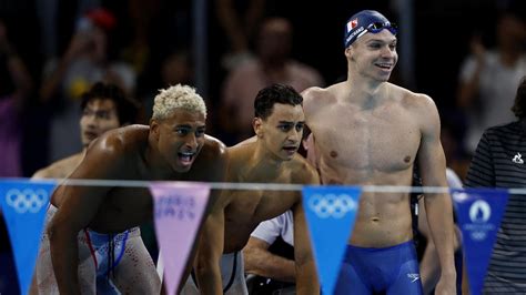 Finale du relais 4x100m 4 nages de Léon Marchand aux JO 2024 à quelle