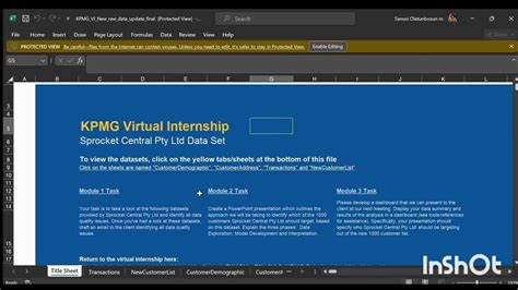 Olatunbosun Sanusi On Linkedin Joy Is Coming Kpmg Virtual Internship Powerbi Dataanalytics