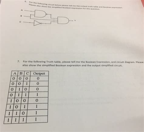 solved 6 for the following circuit below please tell me the