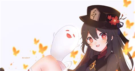 Girl Hutao Hu Tao 胡桃🦋 Pixiv