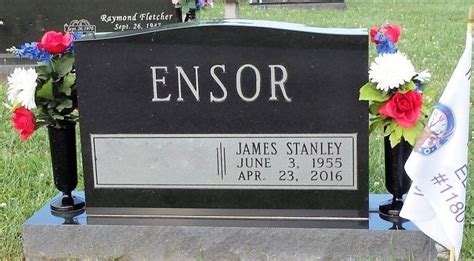 James Stanley Ensor 1955 2016 Memorial Find A Grave