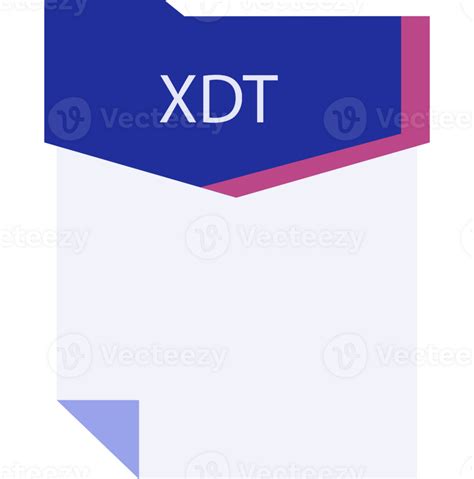 Xdt File Format Minimal Icon Illustration 57326700 Png