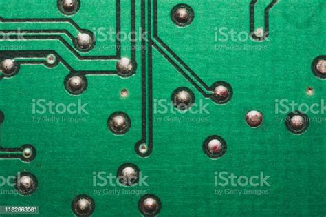 전자 회로 기판 추상적 인 배경 컴퓨터 마더보드를 닫습니다 컴퓨터의 마이크로 요소 지능형 기술 공학에 대한 스톡 사진 및 기타