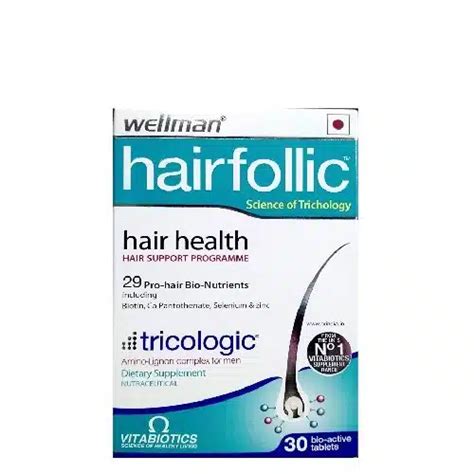 Vitabiotics Wellman Hairfollic Kpakpakpa Market