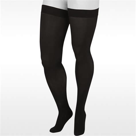Juzo 4411 Basic Closed Toe Thigh Highs W Silicone Band 20 30 Mmhg