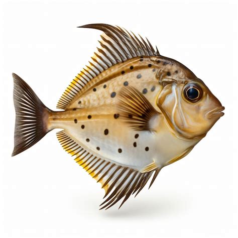 Premium Ai Image John Dory Isolated On White Background