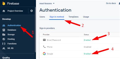 React Sign In Using Firebase Google Authentication
