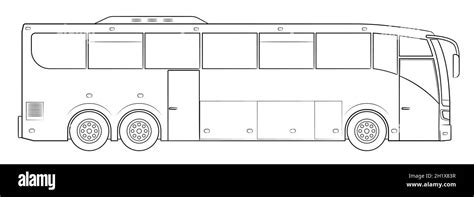 Coach Bus Vector Stock Illustration Stock Vector Image And Art Alamy