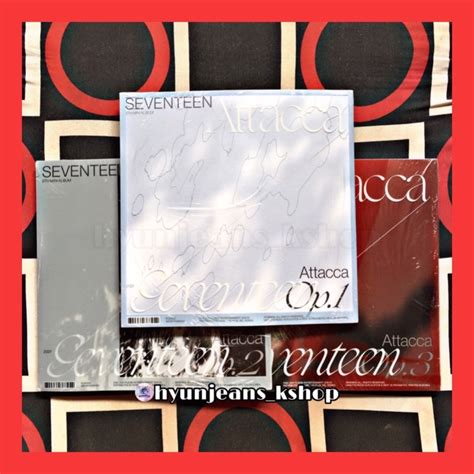 Jual [ready Op1 Ver ] Seventeen Svt The 9th Mini Album Attacca
