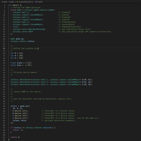 Qst Sample Code Cannot Run · Issue 420 · Nvidiacutlass · Github