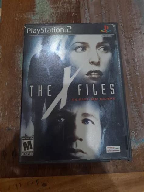 Playstation 2 Ps2 The X Files Resist Or Serve Complet Avec Manuel 2004