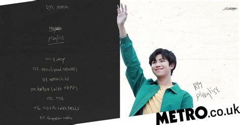 Bts Leader Rm Drops New Mixtape Mono And Fans Cant Handle It Metro News
