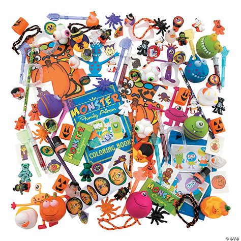 Mega Bulk 1000 Pc Halloween Toy Prize And Novelty Assortment
