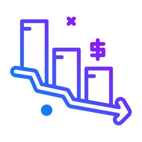 Decrease Generic Gradient Icon Decrease Generic Gradient Icon