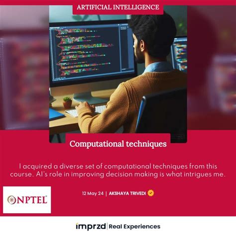 Akshay T On Linkedin Nptel