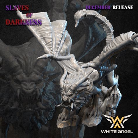 3d Printable Dark Manticore Slaves Of Darkness December 2024 Release