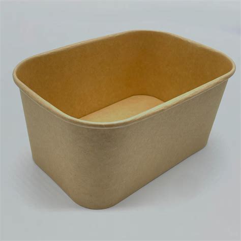 750ml Rectangle Kraft Box2pack