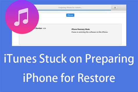 ITunes Stuck On Preparing IPhone For Restore Top Ways