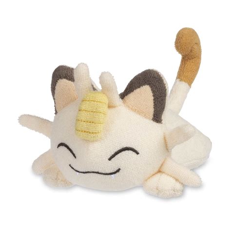 Meowth Pokémon Comfy Cuddlers Plush Pokémon Center UK Official Site