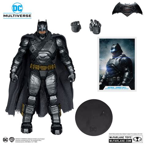 『dcコミックス』dcマルチバース 304 アーマード・バットマン 映画『バットマン Vs スーパーマン ジャスティスの誕生