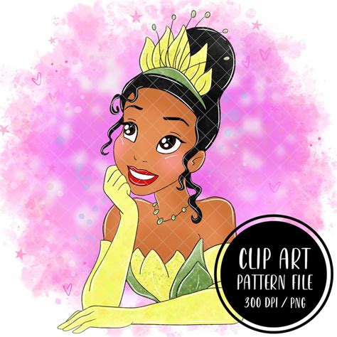 Princess Tiana Clip Art Princess And The Frog Png Clip Art Cartoon