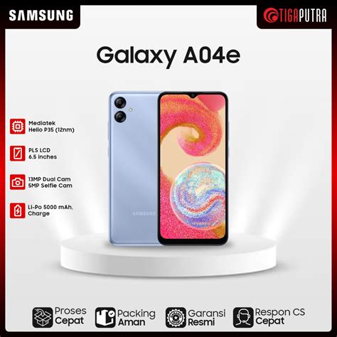 Jual Samsung Galaxy A04e Ram 3gb Rom 32 64gb Battery 5000mah