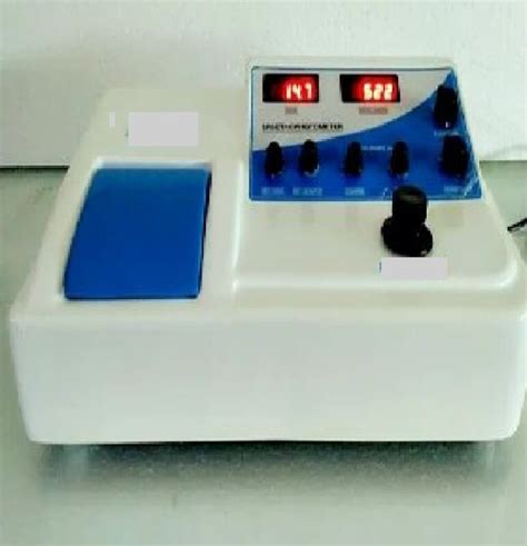 White Solar Plastic Digital Spectrophotometer For Industrial