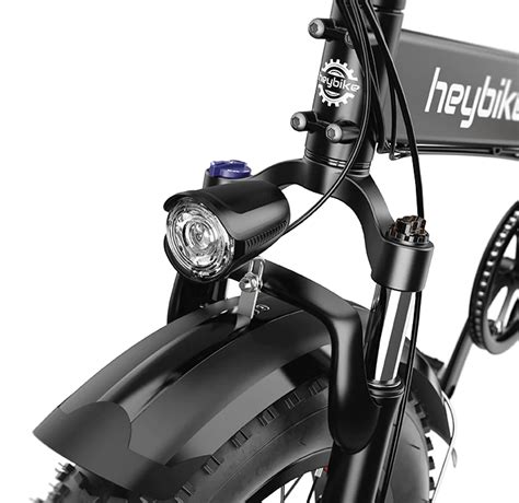 The Comfortable And Rugged Heybike Mars All Terrain Folding E Bike
