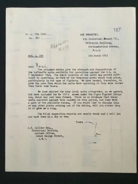 Wwii 1940 Luftwaffe Forces Order Of Battle Attached To Air Ministry