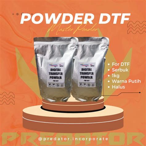 Jual Serbuk Powdeer Adhesive Dtf 1 Kg Putih Kota Bandung