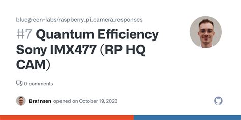 Quantum Efficiency Sony Imx Rp Hq Cam Issue Bluegreen Labs Raspberry Pi Camera