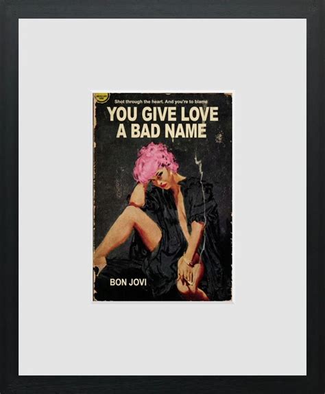 You Give Love A Bad Name Miniature Cotswold Contemporary