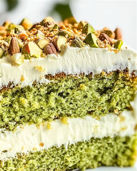 Pistachio Almond Cake Savory Splash