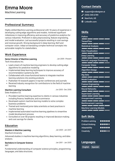 16 Artificial Intelligence Cv Examples And Templates For 2024 Best Tips