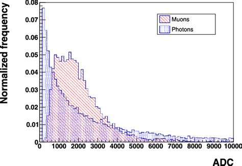 Comparison Between The Cluster Charge Distributions Adc Counts
