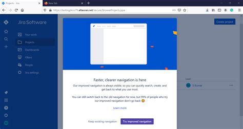 Jira Cloud New Navigation Features TestingDocs Com
