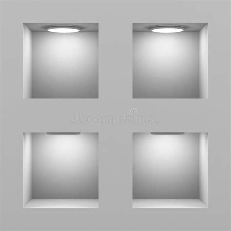 Empty Shelve Stock Illustration Illustration Of Business 22264967