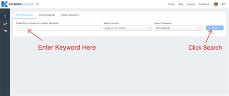 Tutorial Keyword Research Tool Keywordrevealer