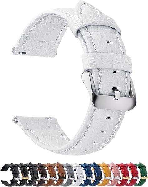 Fullmosa 12 Farben Uhrenarmband Axus Serie Lederarmband Ersatz Watch