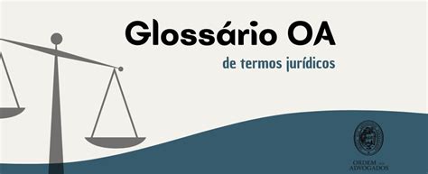 glossário de termos jurídicos ciberdúvidas da língua portuguesa