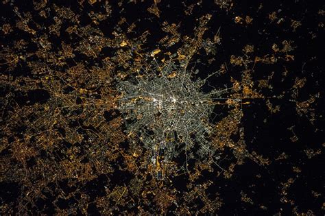 Esa Help Map Europes Light Pollution Wordlesstech