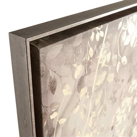 Gold Leaf Canvas Wall Art At Home