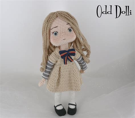English Pdf Crochet Pattern M3gan Doll Instant Download Model Etsy Uk