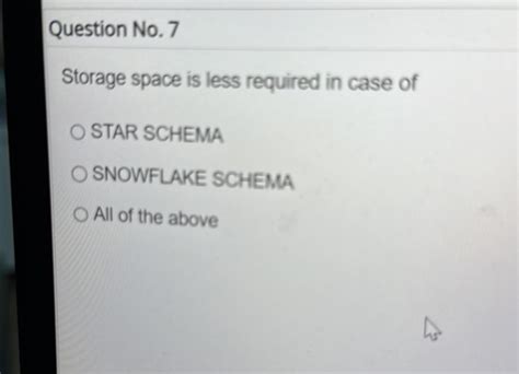 Question No Storage Space Is Less Required Studyx