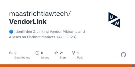 Github Maastrichtlawtechvendorlink 🌐 Identifying And Linking Vendor