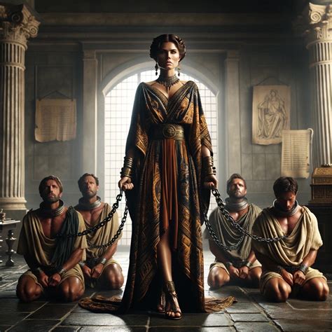 Dominant Goddess With Her Slaves By Majestyreign On Deviantart