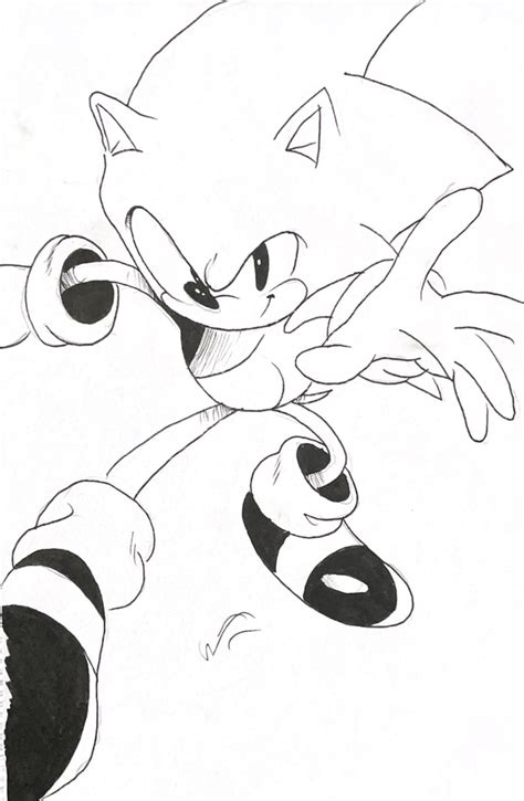 Classic Sonic By Gruffdasmuff On Newgrounds